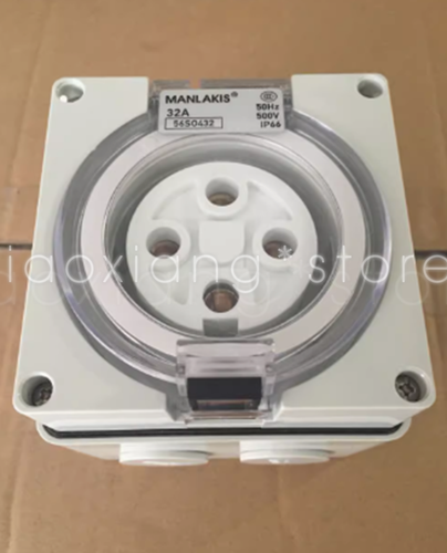 10PCS Three-phase 380V 56SO520 5-hole 20A waterproof socket IP66 | eBay