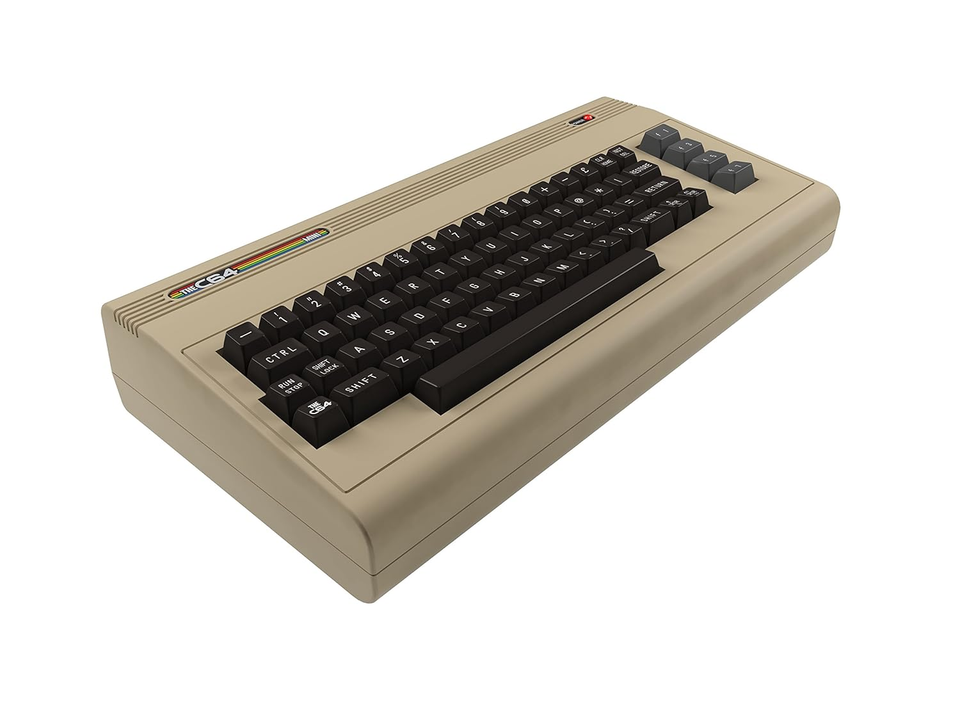 Commodore 64 Mini Retro PC Legacy Games Console CBM64 with Joystick ...