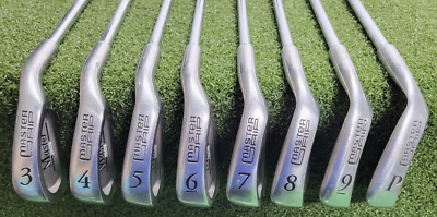 Master Grip Iron Set 3-PW / RH / TT Gold MG Plus Stiff Steel / jd5557 ...