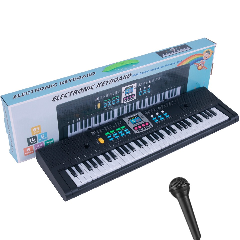 61Keys Electronic Piano Keyboard Digital Electric Keyboards Music w ...