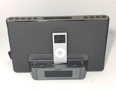 Sony ICF-cs15ip Dream Machine Audio Docking System bundle POD Nano ...