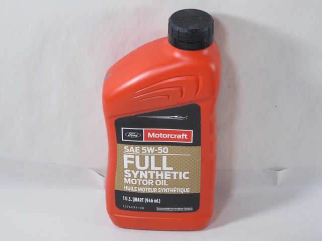 Motorcraft XO-5W50-QGT SAE 5W-50 Full Synthetic Motor Oil 1 Quart | eBay