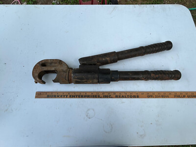 Burndy 750 Revolver Hypress Y750 Crimper Tool - Hydraulic Crimping | eBay