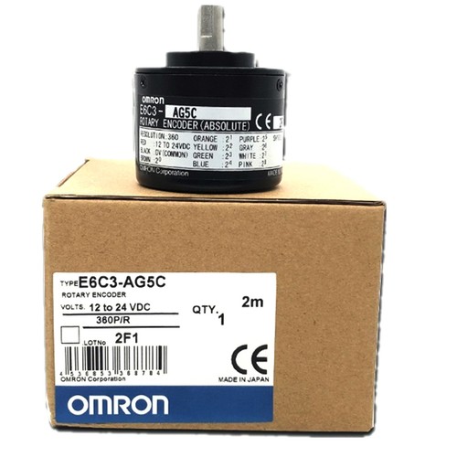 OMRON Rotary Encoder Absolute E6C3-AG5C E6C3AG5C 360P/R Original New in ...