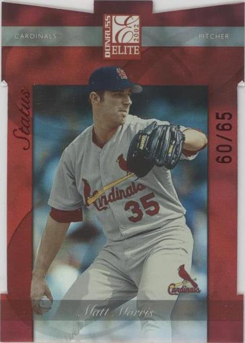 2002 Donruss Elite - Matt Morris #75 Status Die-Cut /65 for sale online ...