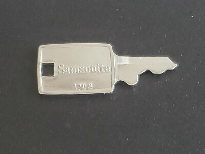 Vintage Samsonite Luggage Key 170 S. Great Condition! | eBay