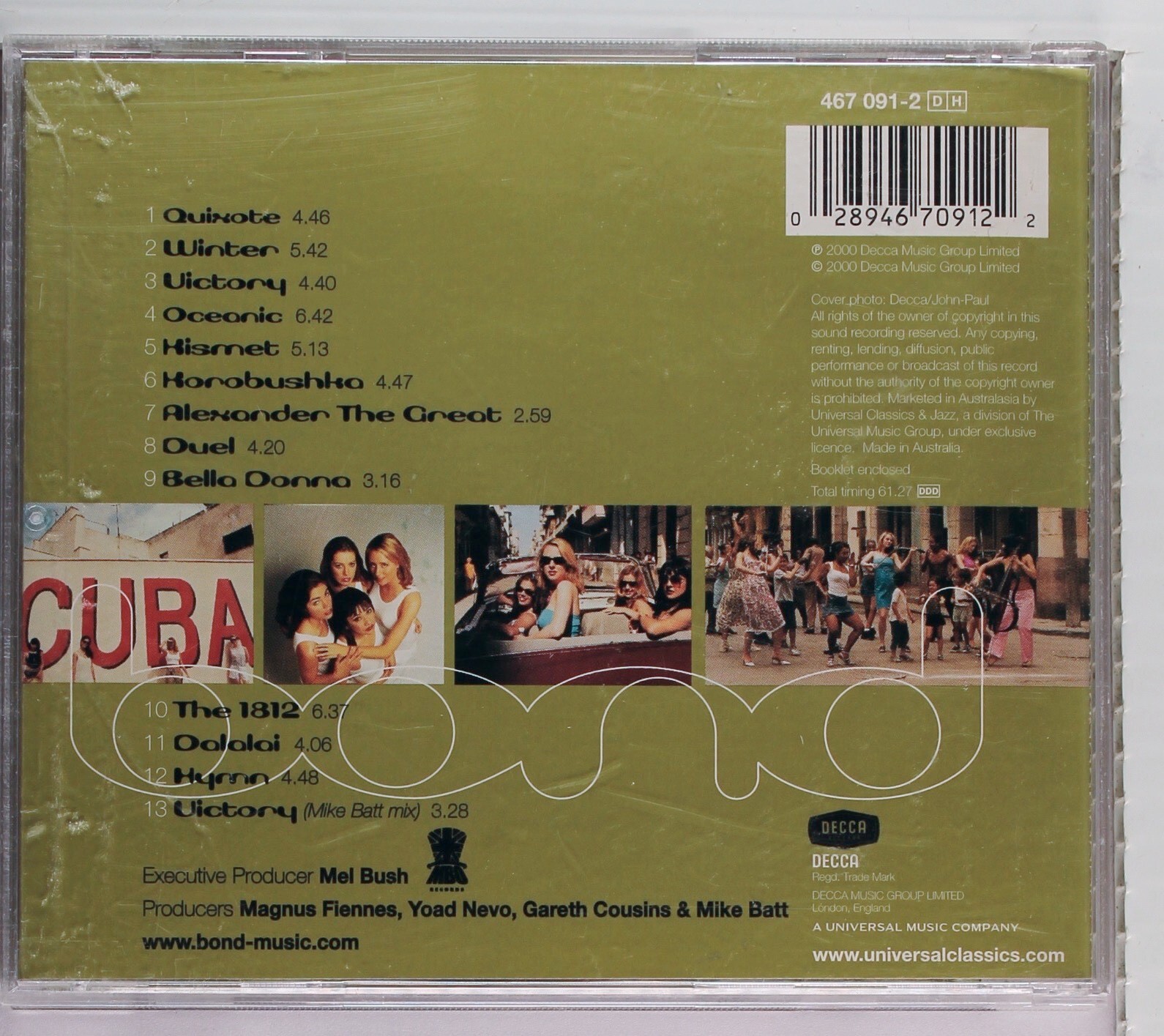 Born - Bond (String Quartet) (CD, 2001) 28946709122 | eBay