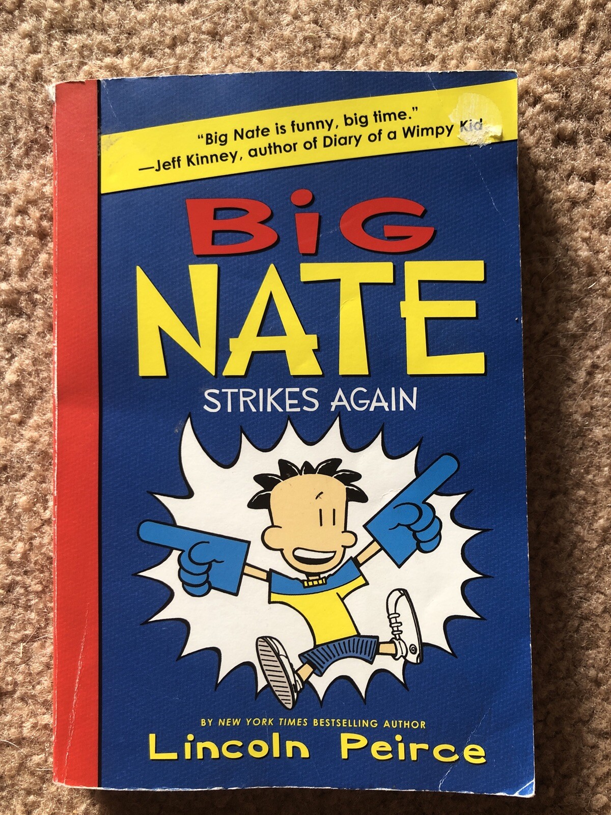 Big Nate Strikes Again by Lincoln Peirce (Trade Paperback ...