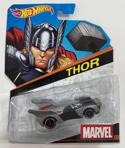 Hot Wheels Marvel Superhero Thor #3 Supercar 2013 Character Car New ...