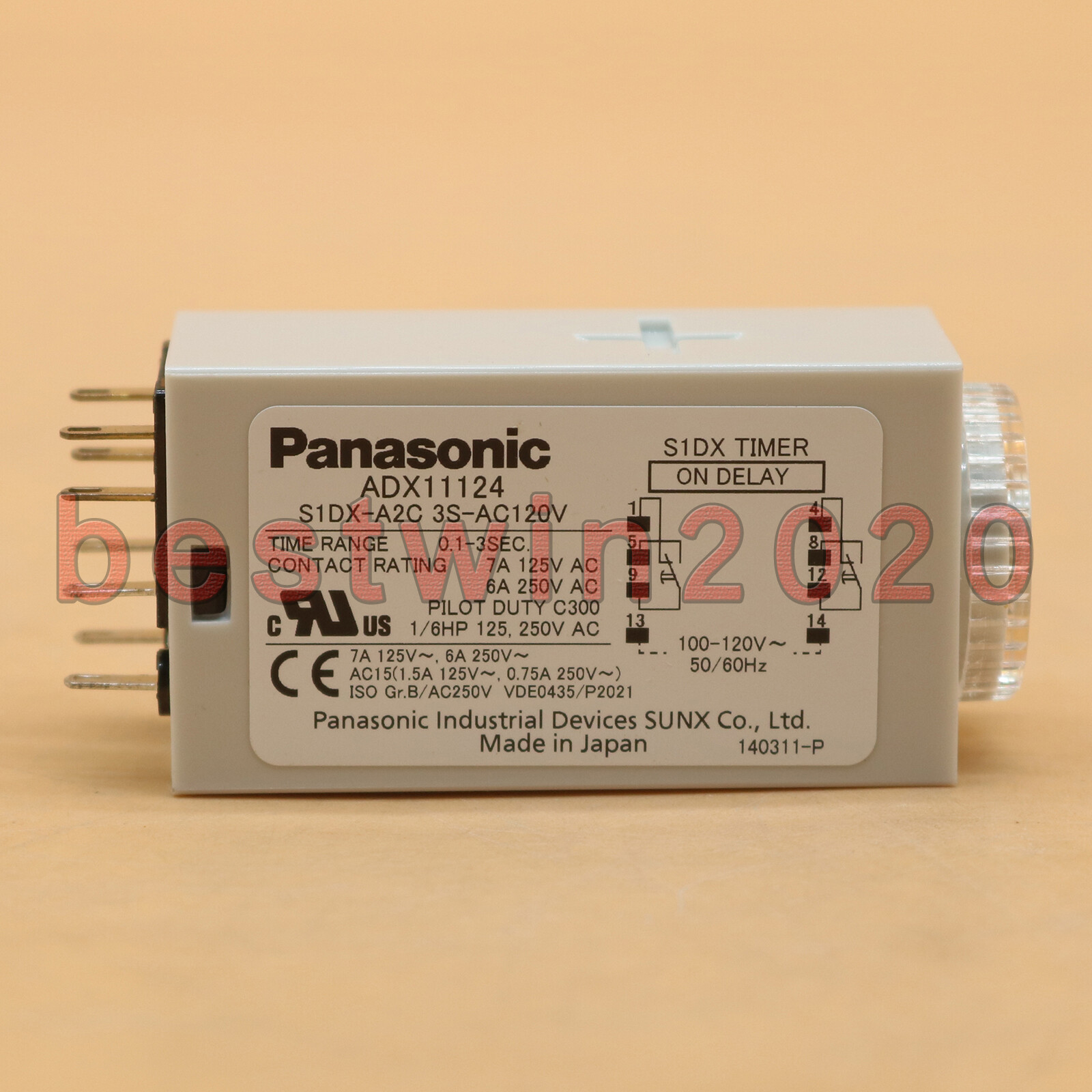 For Panasonic S1DX-A2C 3S-AC120V ADX11124 New Timer Free Shipping | eBay