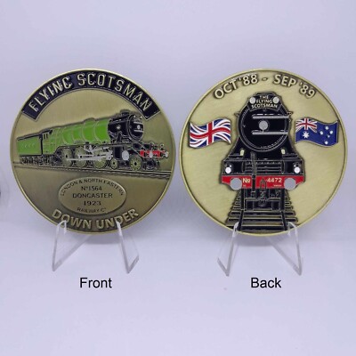 Flying Scotsman 4472 60103 Coin Medallion British Railways LNER | eBay