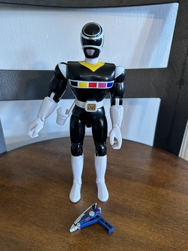 '98 Power Rangers In Space 8"Black Astro Armor Action Figure | eBay