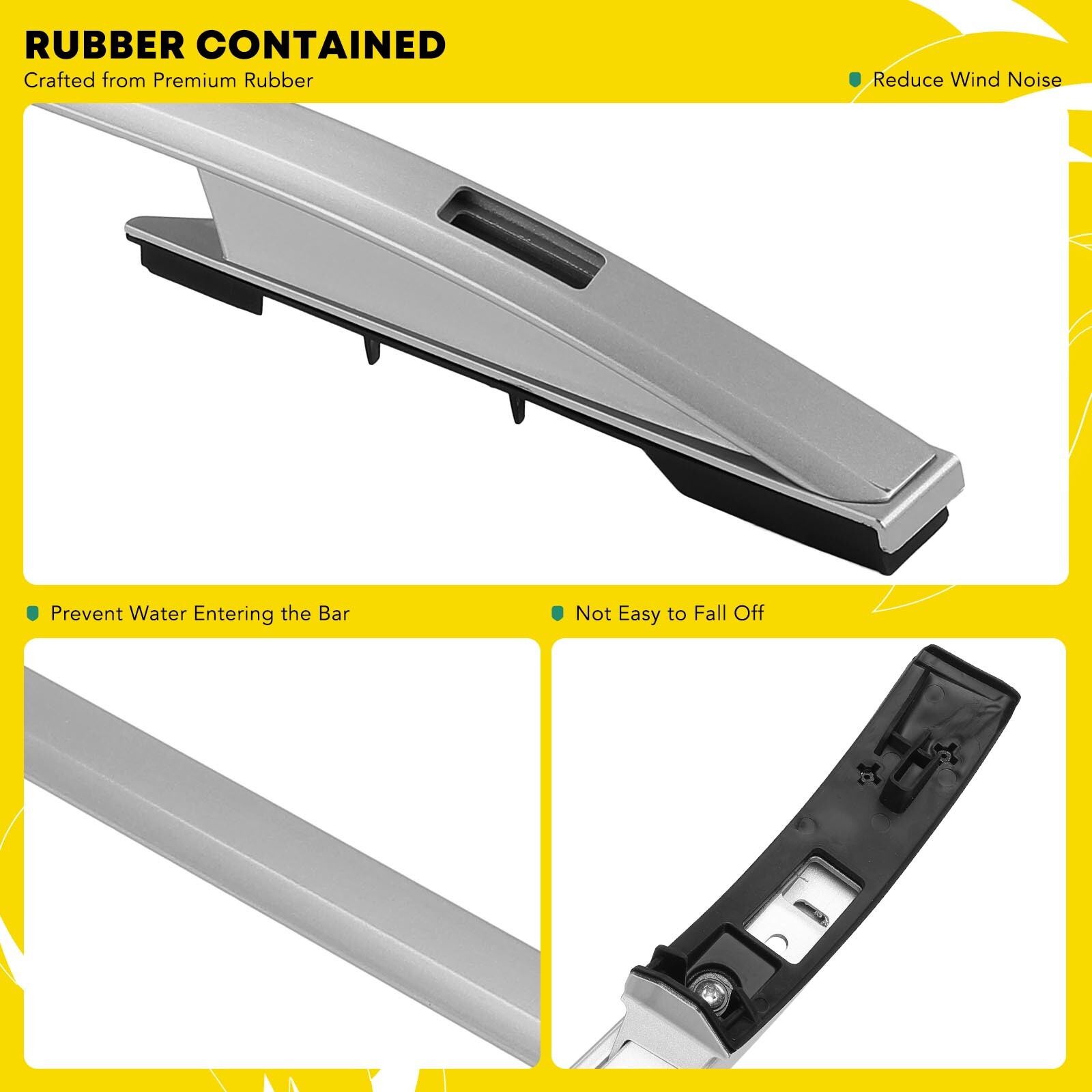 Aluminum Alloy Roof Rack Side Rails for Land Rover Range Rover Evoque ...