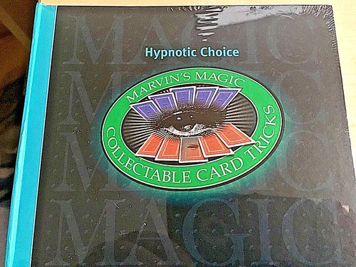 MARVINS MAGIC 10 COLLECTABLE CARD TRICKS {no 7 - hypnotic choice) SECRET SANTA | eBay