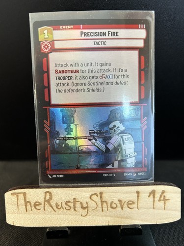 Star Wars Unlimited Foil Precision Fire #168 | eBay