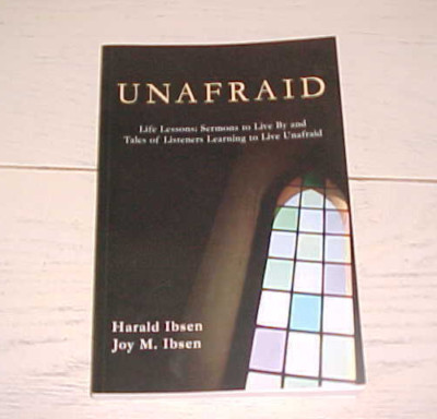 Unafraid Book PB Sermons to Live by Harald Joy Ibsen Church Signed ...