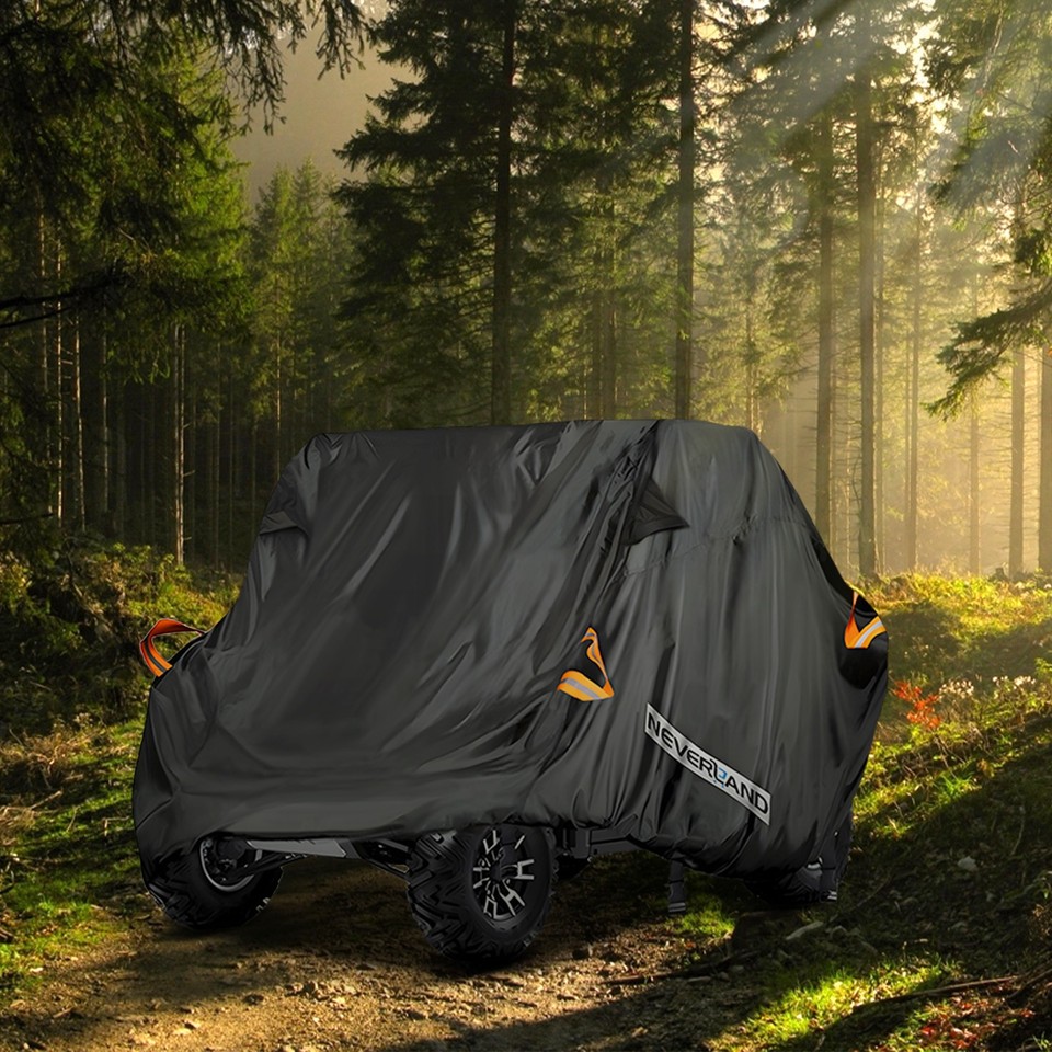 NEVERLAND Side-by-Side Utility Vehicle UTV Cover Outdoor Waterproof All ...