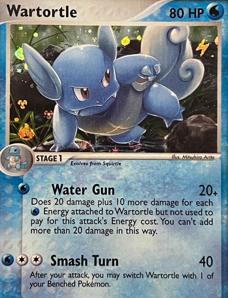 2004 Pokémon Fire Red & Leaf Green- Wartortle #50 Reverse Holo-PSA NM ...