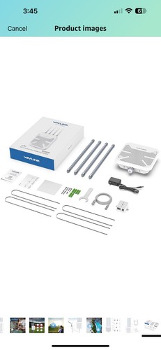 WAVLINK Outdoor AX1800 WiFi 6 Mesh Router, Dual Band 2.4G+5G Long Range ...