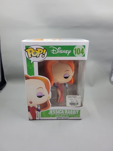Jessica Rabbit Funko Pop Disney Who Framed Roger Rabbit #104 Box Damage ...