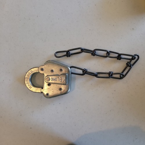 RAILROAD LOCK KELINE ELKHART IND IAIS | eBay