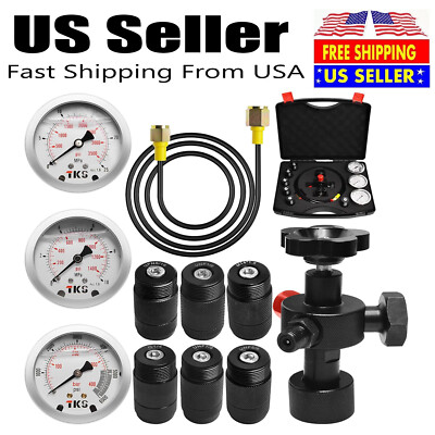 Hydraulic Nitrogen Accumulator Charging Kit,Nitrogen Fill Kit, Nitrogen ...