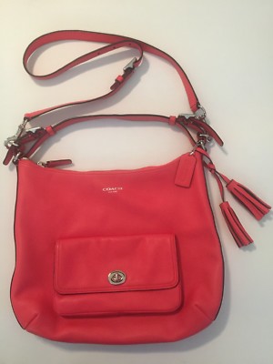 Coach Legacy Leather Courteany Hobo Crossbody Handbag 22381 Bright ...