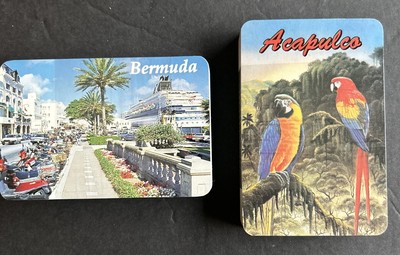Vintage Acapulco & Bermuda Playing Cards Made in Hong Kong - 2 Decks ...