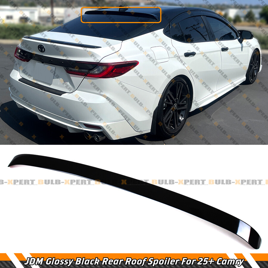 FOR 2025 Toyota Camry 9th LE XLE SE XSE JDM Gloss Black Rear Window ...