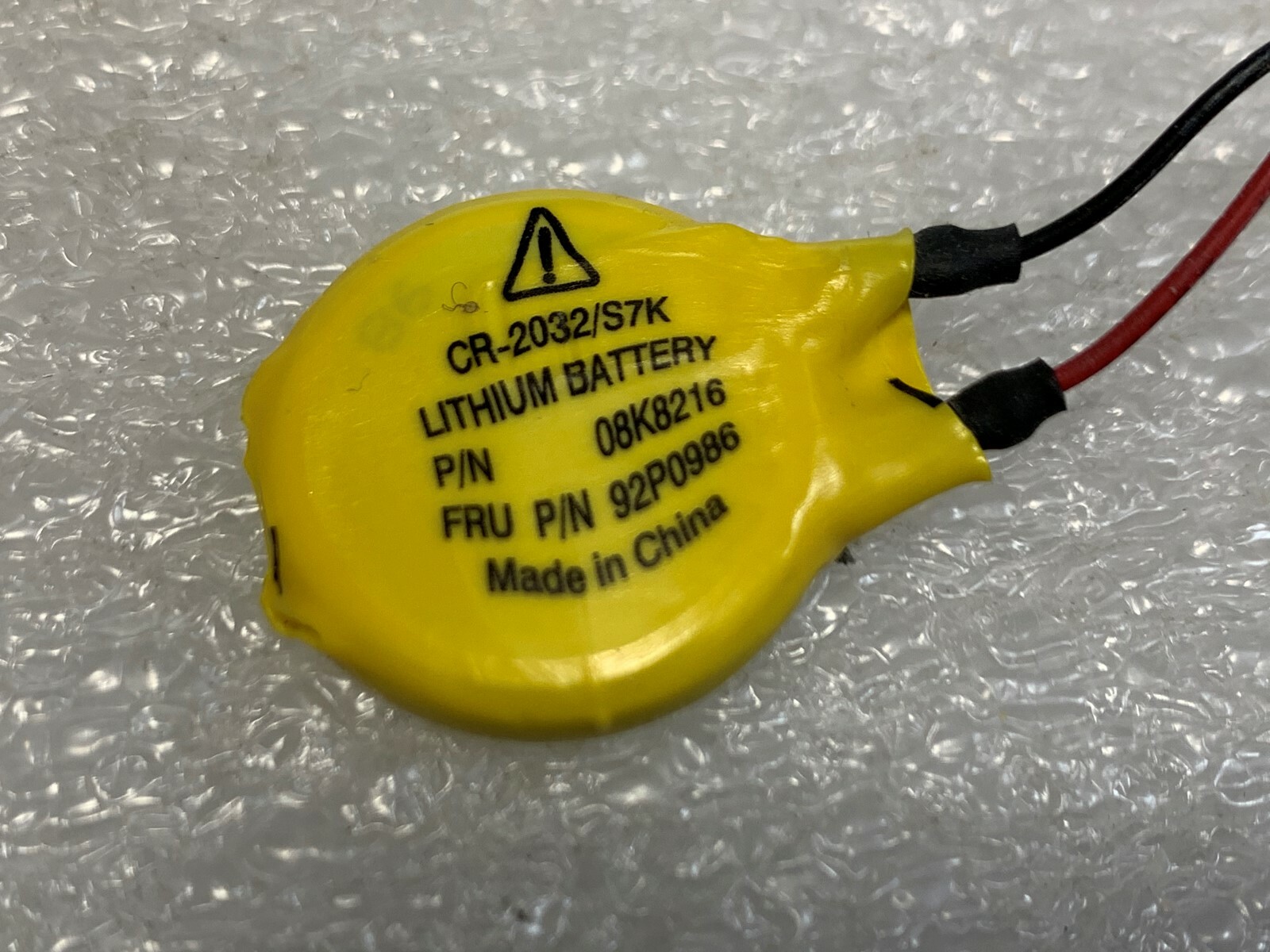 ️ Lenovo ThinkPad T400 R400 RTC Cmos bios clock battery 08K8216 92P0986 ...