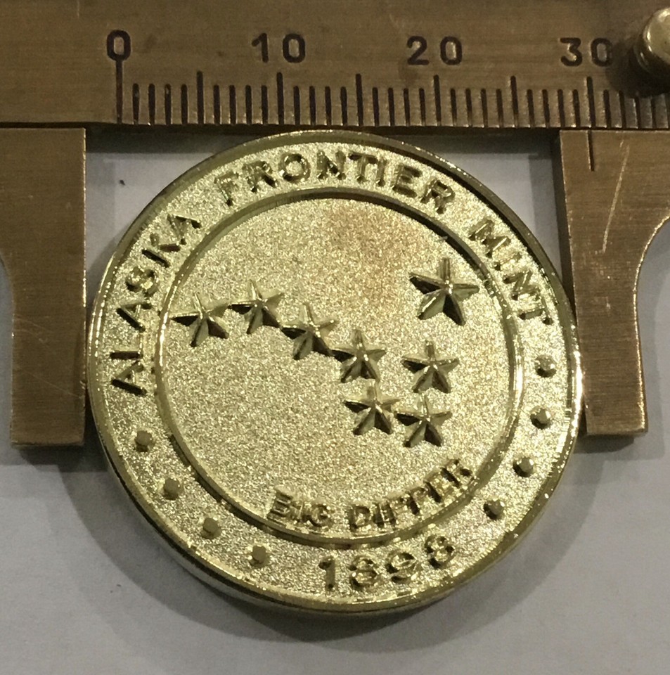 Alaska Frontier Mint Whale Tail Coin Medal | eBay