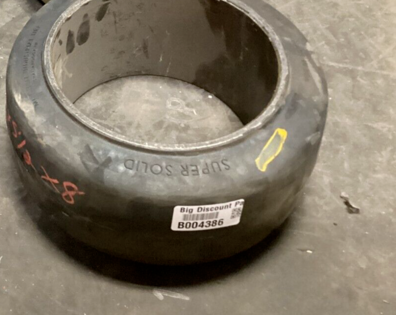 (QTY 1) Mitchell Industrial Tire Super Solid Press-On Forklift Tire ...