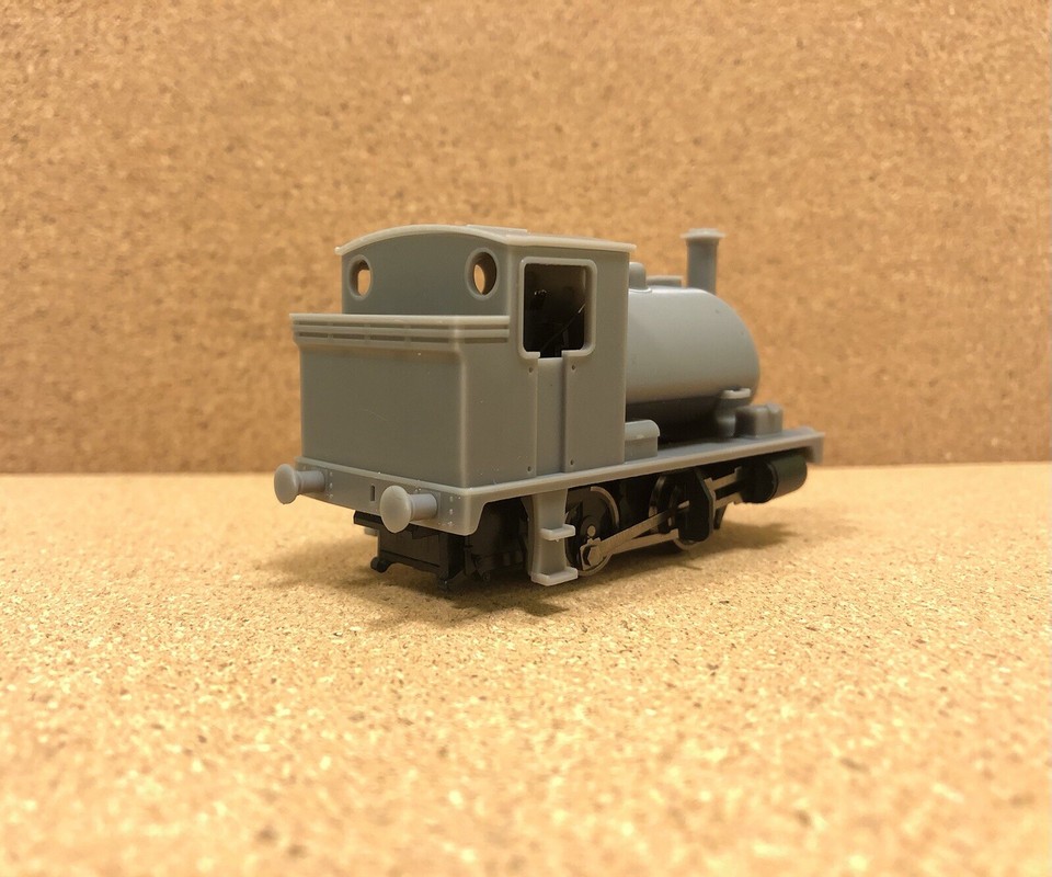 OO Gauge Avonside 3D Printed Locomotive Body Shell For Hornby Dapol Pug ...
