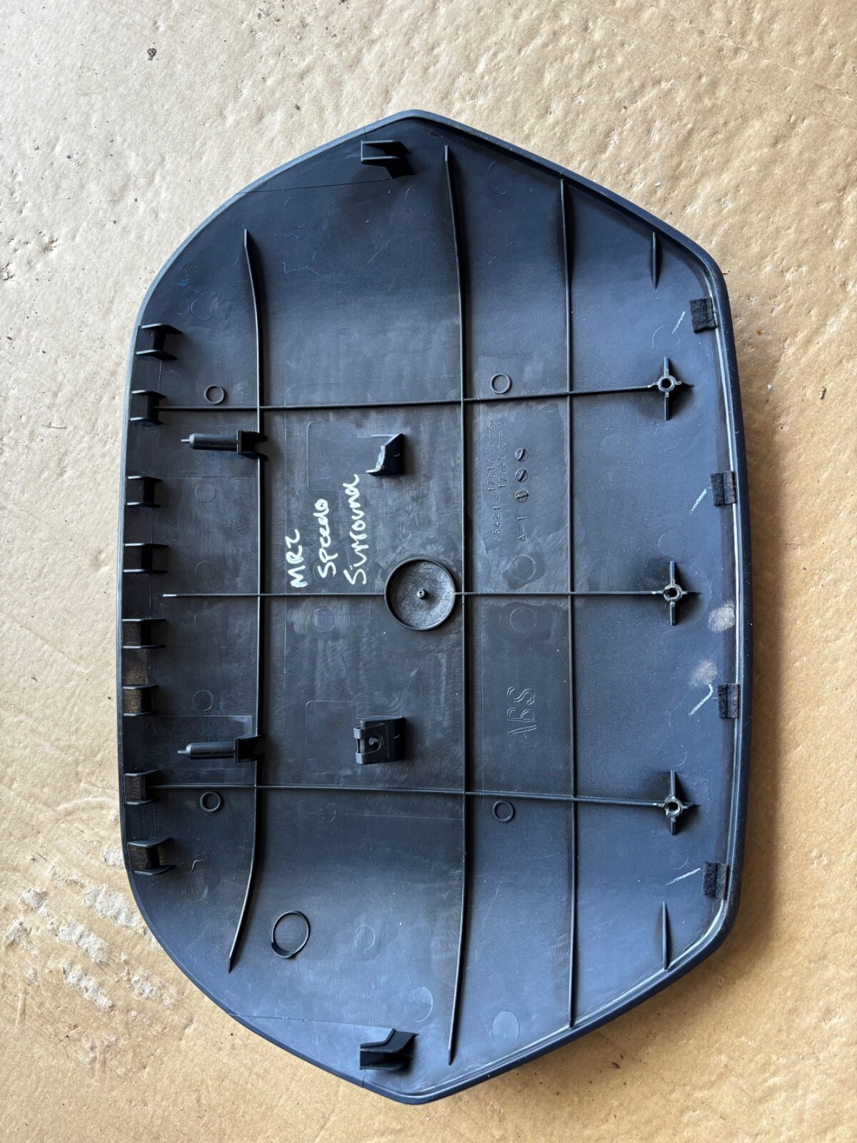 Toyota MR2 MK1 AW11 4AGE 85-89 MK1 dash top speedo cover BLUE | eBay UK