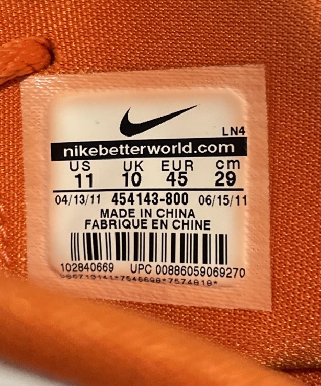 Nike Hyperdunk Flywire Zoom Men's Basketball Shoes - 454143-800 Orange ...