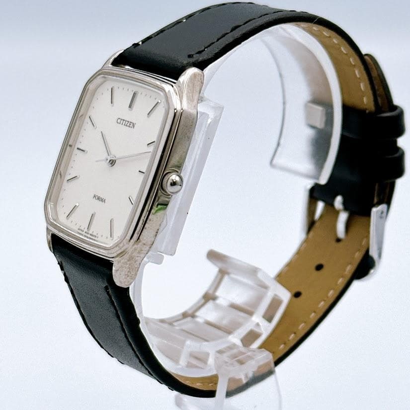 Citizen Forma Vintage Mens Square Quartz Wristwatch Timepiece Classic ...