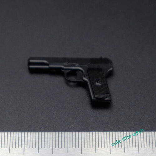 1/6 Scale Black Gun Revolver Weapon 12" Action Figure Soldier Model ...