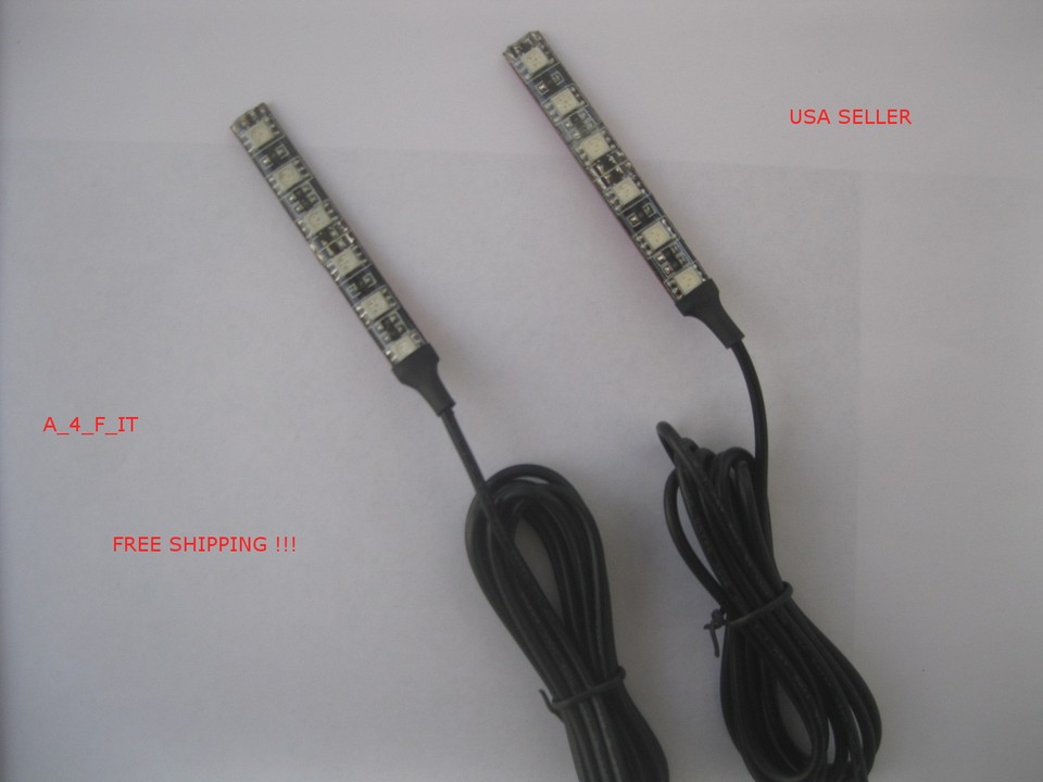 Motorcycle License Plate Light Tag Strip LED | eBay