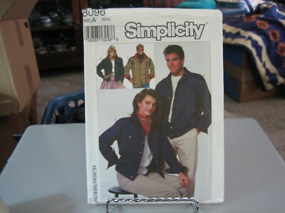 Simplicity 8096 Adult's Unlined Jacket in 2 Lengths Pattern - Size XS ...
