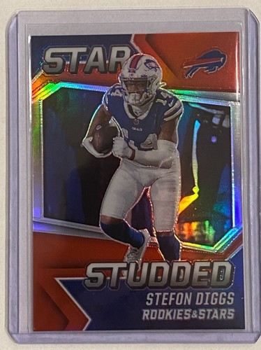 2021 Panini Rookies & Stars Star Studded Red 25/99 Stefon Diggs #SS-8 ...
