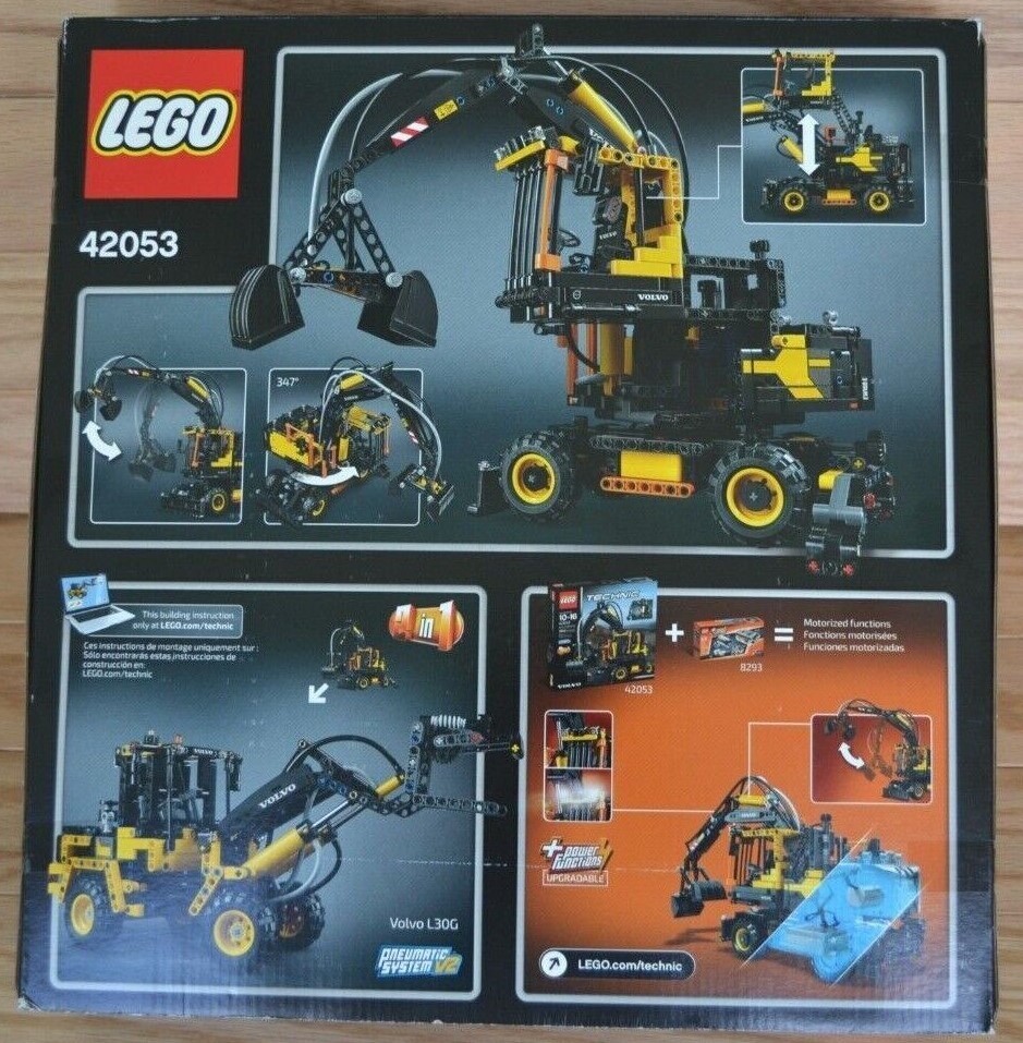 LEGO TECHNIC: Volvo EW160E (42053) Brand New Sealed Box Retired Set ...