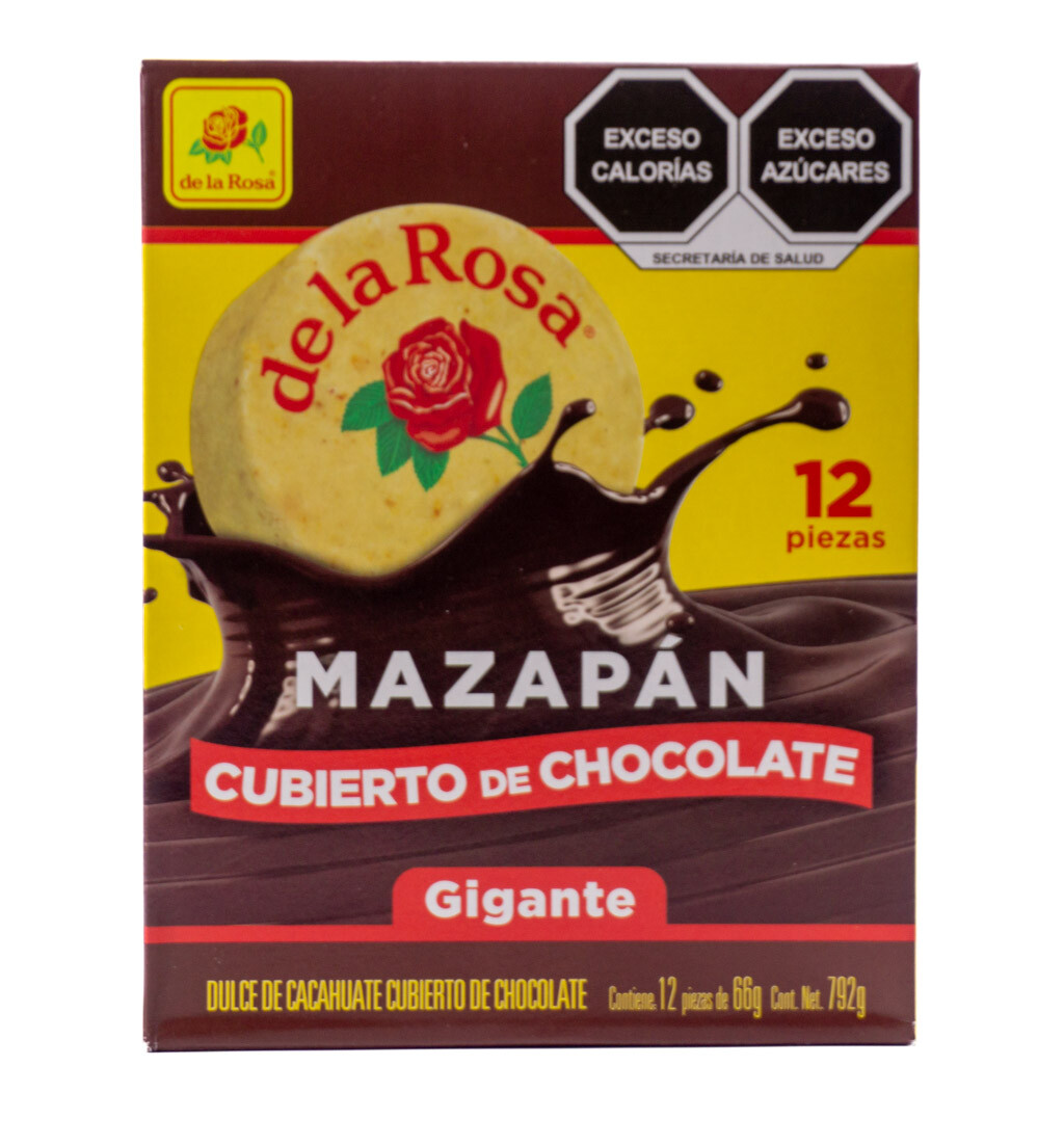 Mazapan Gigante De Chocolate De La Rosa Chocolate Mexican Marzipan 12 ...