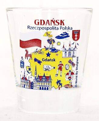 Gdansk Poland Great Polish Cities Collection Shot Glass | eBay