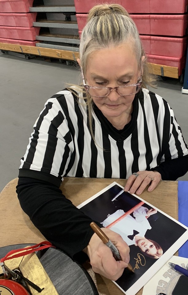 WWE Rita Marie Chatterton Vince McMahon Ref Signed 8x10 Autographed ...