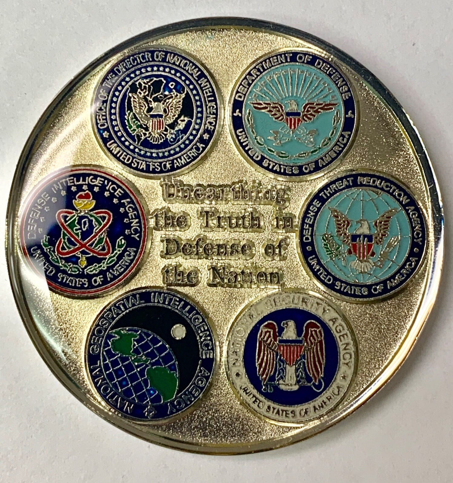 CIA DCI UFAC Underground Facility Analysis Center USIC - NSA NGA DIA ...