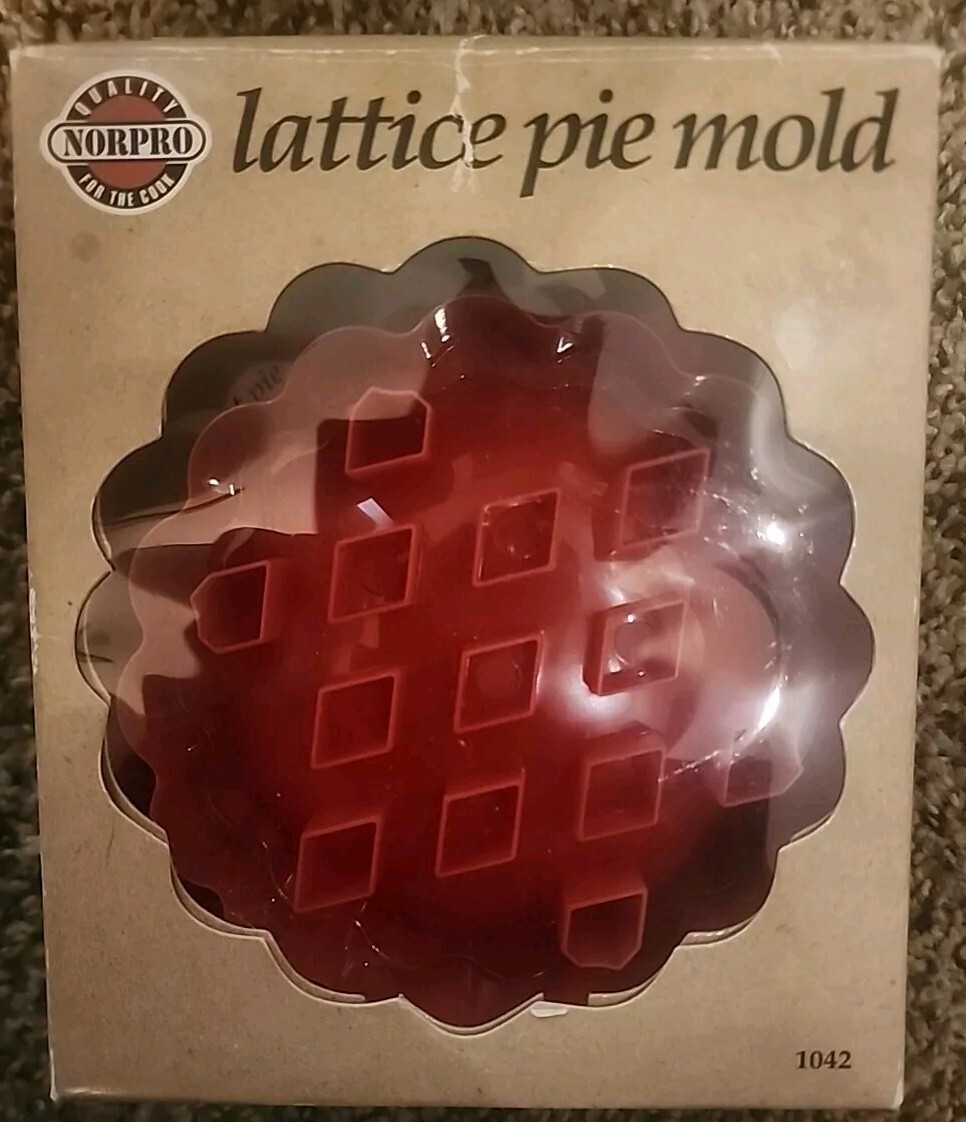 Norpro Plastic Lattice Pie Mold 4 ½ Inches | eBay