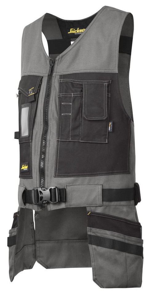 Snickers 4254 Utility Work Tool Vest Gilet, Canvas+ | eBay UK