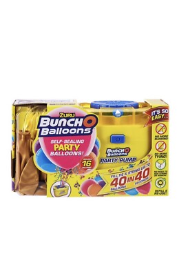 Zuru Bunch-o-balloons Self-sealing Party Balloons! 16 Balloons With ...