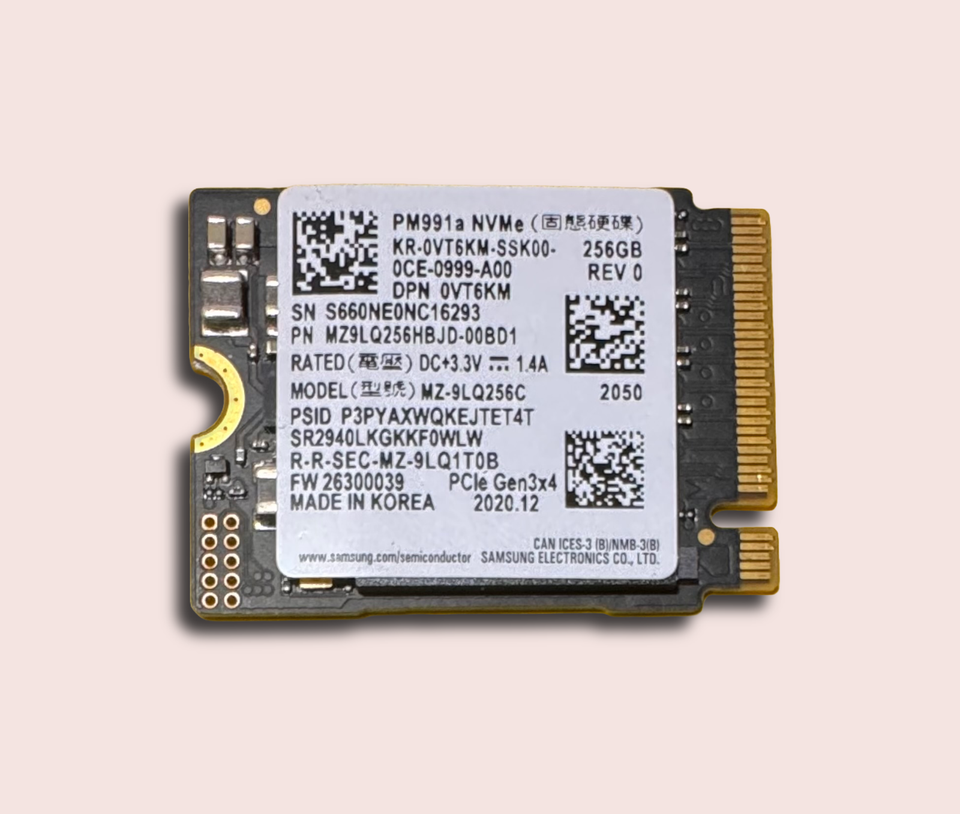 SSD NVME M.2 Hard Drives - All 2230 Form Factor 256GB 512GB | eBay