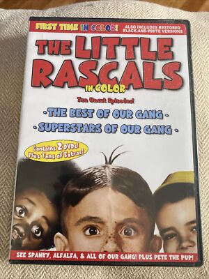 The Little Rascals in Color: Volume 1 (DVD) Factory Sealed 844503000392 ...